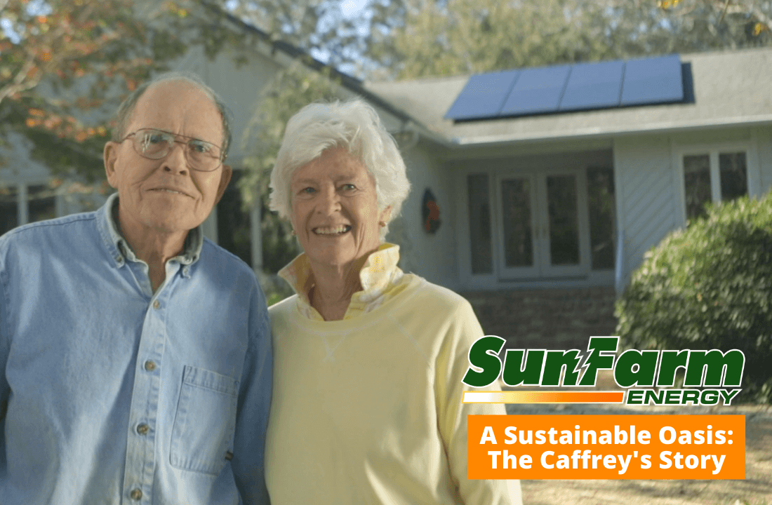 A Sustainable Oasis - The Caffrey's Story - SunFarm Energy